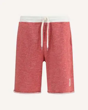 Brunello Cucinelli Cotton And Linen Shorts With Logo