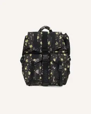 GANNI Re-tech Nylon Print Backpack - Multicolour