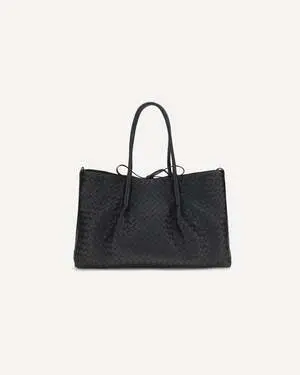 Bottega Veneta Pinacoteca Tote Bag - Black