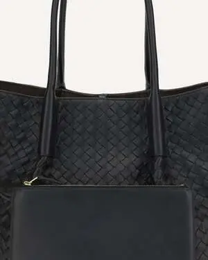 Bottega Veneta Pinacoteca Tote Bag - Black