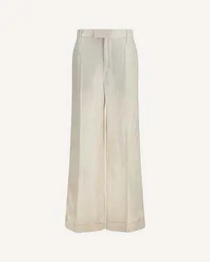 Brunello Cucinelli Linen Tailored Pants