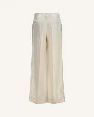 Brunello Cucinelli Linen Tailored Pants