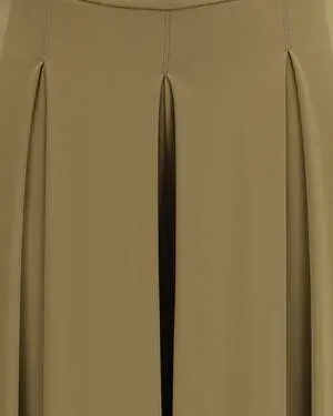 Max Mara Viscose Technical Jersey Wide-leg Pants