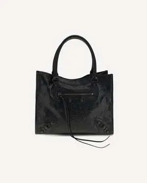 Balenciaga Le City Tote Mini Handbag - Black