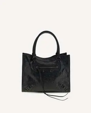 Balenciaga Le City Tote Mini Handbag - Black