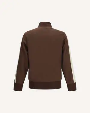 Palm Angels Classic Logo Track Jacket - Brown