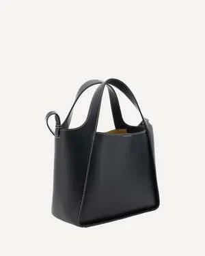 Stella McCartney Faux Leather Shoulder Bag With Monogram Detail