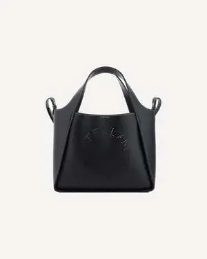 Stella McCartney Faux Leather Shoulder Bag With Monogram Detail