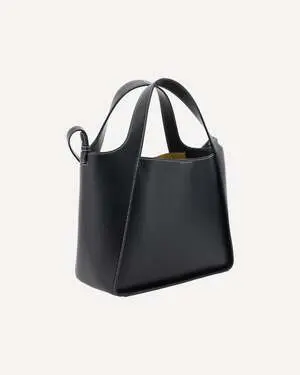 Stella McCartney Faux Leather Shoulder Bag With Monogram Detail