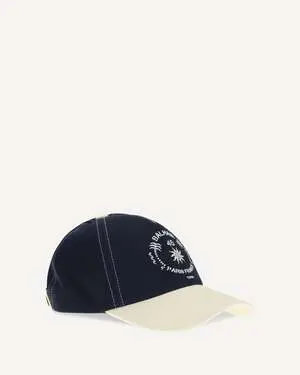 Balmain Two-tone Logo Baseball Cap