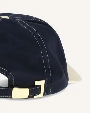 Balmain Two-tone Logo Baseball Cap