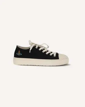 VIVIENNE WESTWOOD Plimsoll Sneakers With Orb Embroidery