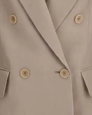 Max Mara Feltro Silk Blazer