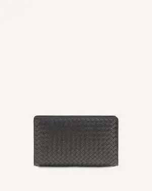 Bottega Veneta Agenda Clutch In Nappa Leather