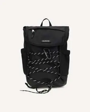 Balenciaga Metal Carabiner Detail Backpack