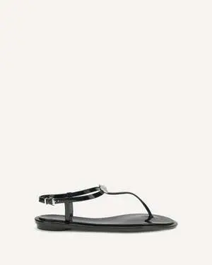 Mach & Mach Double Bow Sandals - Black