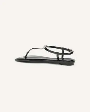 Mach & Mach Double Bow Sandals - Black