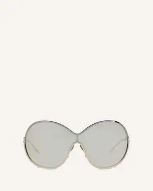 Alaïa Butterfly Sunglasses - Silver