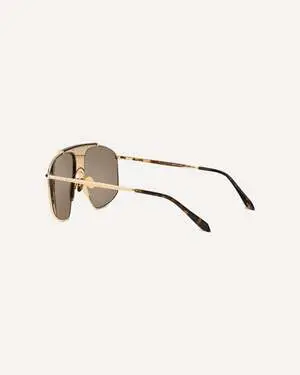 Alaïa Square Aviator Sunglasses