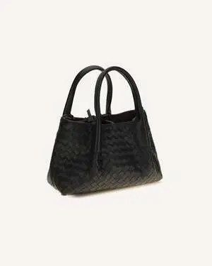 Bottega Veneta Pinacoteca Small Handbag - Black