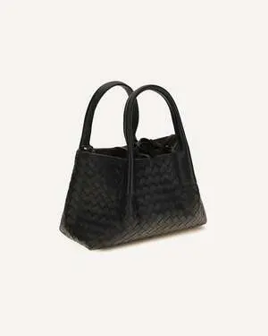 Bottega Veneta Pinacoteca Small Handbag - Black