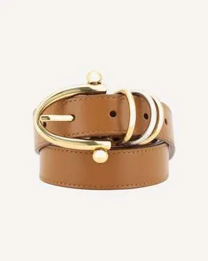 Chloé Leather Bracelet Belt - Beige