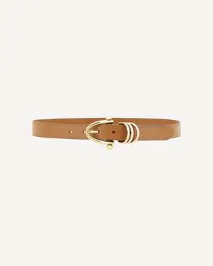Chloé Leather Bracelet Belt - Beige