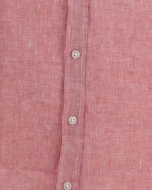 Hugo Boss Regular-fit Linen Shirt - Red