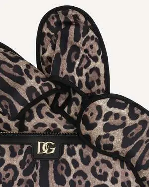 Dolce & Gabbana Leopard Print Comfort Kit