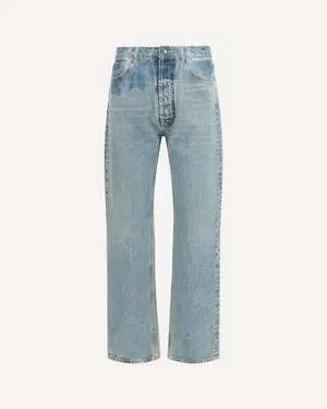 MARGIELA Maison Belt-loop Jeans In Light Wash Denim