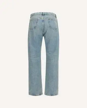 MARGIELA Maison Belt-loop Jeans In Light Wash Denim