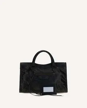 Balenciaga Balenciaga Le City Medium Handbag Black