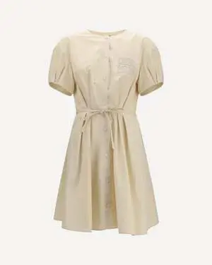 Loewe Button Detailed Day Dresses