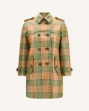 Burberry Summerside Check Trench Coat