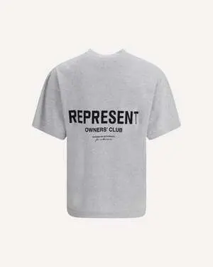 REPRESENT Cotton T-shirt - Grey