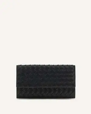 Bottega Veneta Intrecciato Bifold Wallet - Black