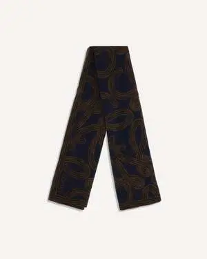 Loewe Silk Scarf X Paula's Ibiza - Brown