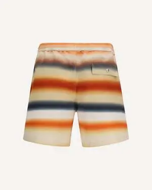 Loewe X Paula's Ibiza Striped Technical Swim Shorts - Multicolour