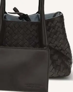 Bottega Veneta Pinacoteca Small Handbag - Brown