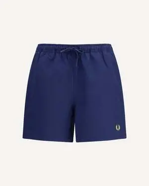 Fred Perry Swim Shorts With Embroidered Laurel Wreath