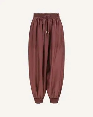 Zimmermann Aster Harem Pants - Bordeaux