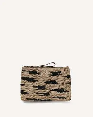 IBELIV Ampy Zebra Clutch