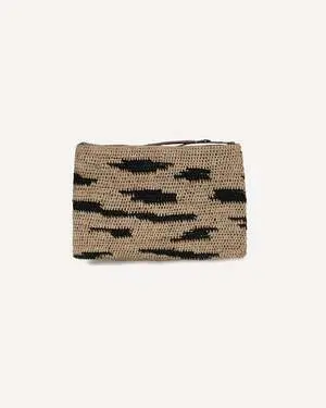 IBELIV Ampy Zebra Clutch