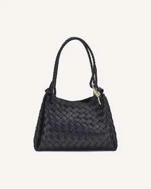 Bottega Veneta Intrecciato Leather Shoulder Bag