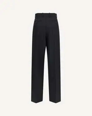 Givenchy Double-pleat Wool And Mohair Pants