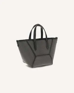 Brunello Cucinelli Bc Duo Mini Handbag - Black