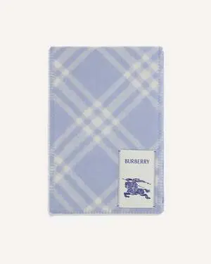 Burberry Check Wool Scarf