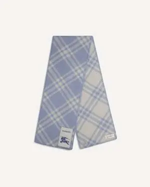 Burberry Check Wool Scarf