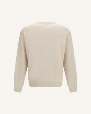 Kenzo Tulip Embroidered Wool And Cotton Sweater