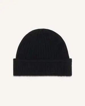 Burberry Ribbed Knit Wool Beanie
